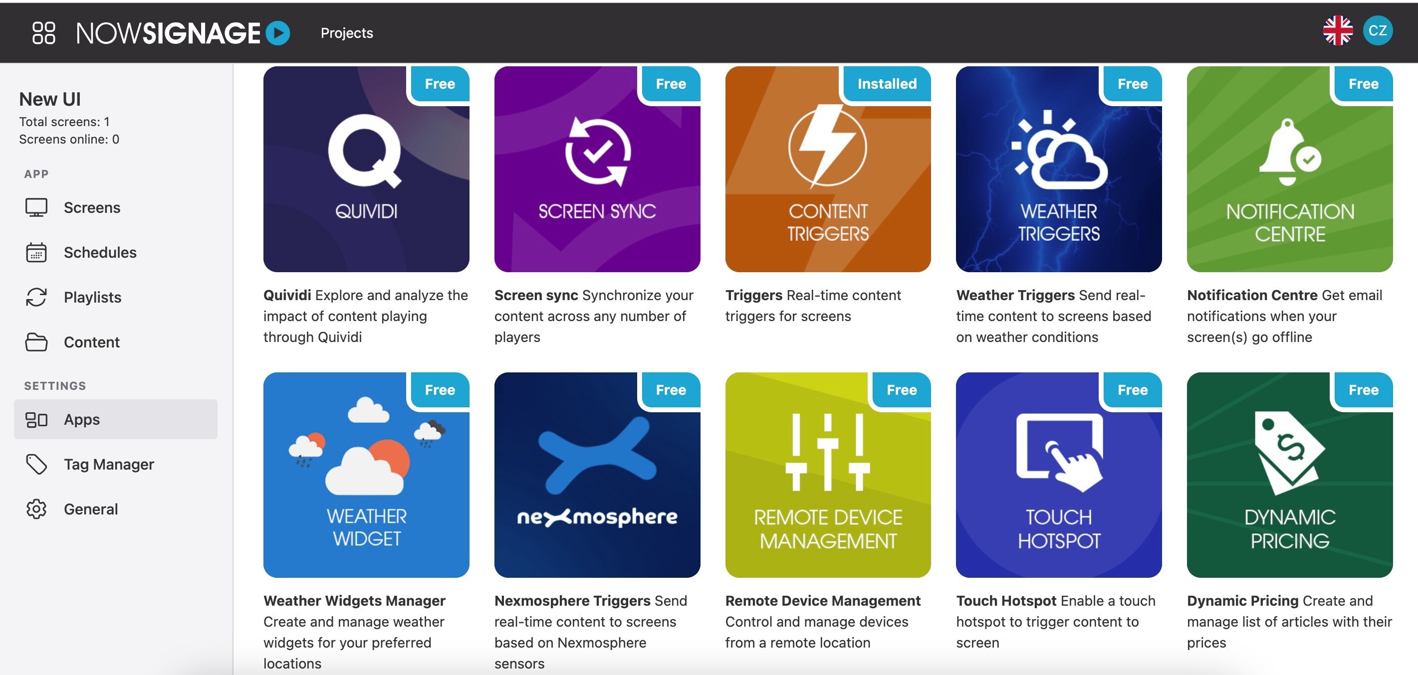 Nexmosphere Setup Guide